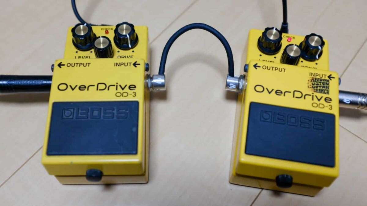 BOSS OD-3 と OD-3 mod - へたれマカー日記